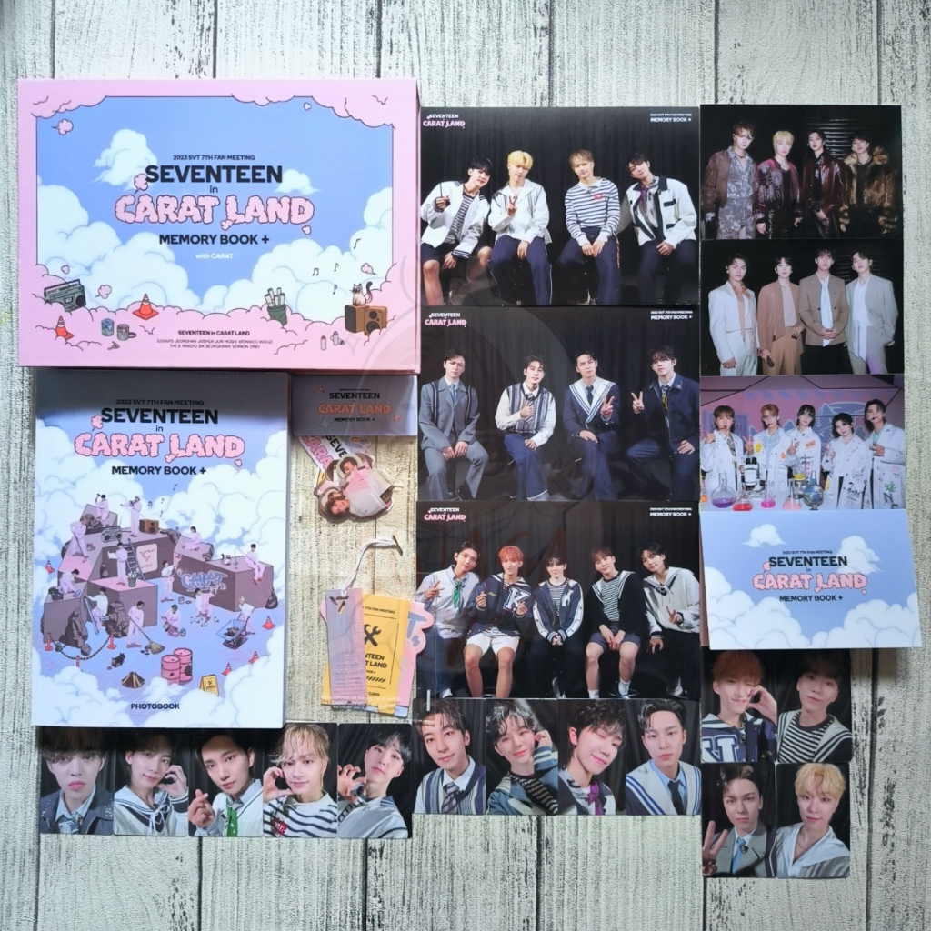 Seventeen - 2023 SVT 7TH FANMEETING MEMORY BOOK DIGITAL CODE SHARING | Shopee Malaysia
