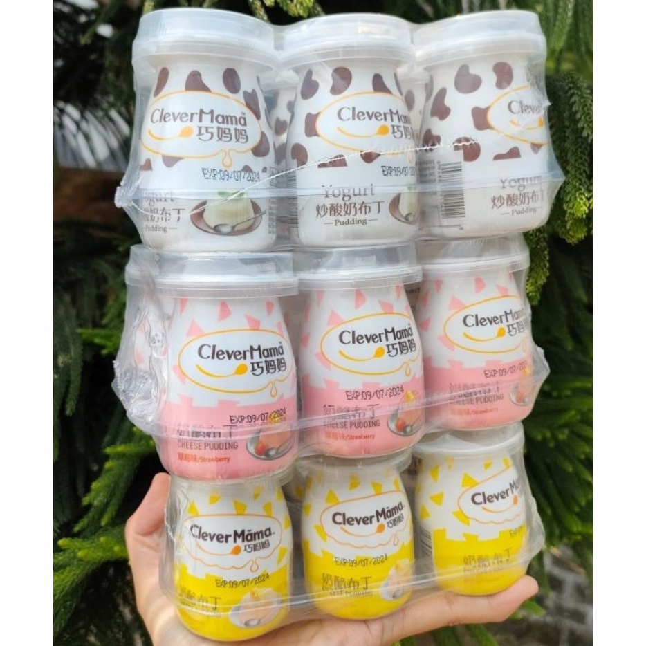 [7 Variants] Clever Mama Pudding 70-85g Classic Milky Pudding Assorted ...