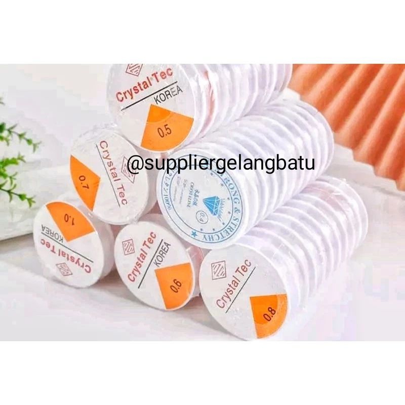 (10Roll/1Slop) Crystal tec/kenur/String | Shopee Malaysia