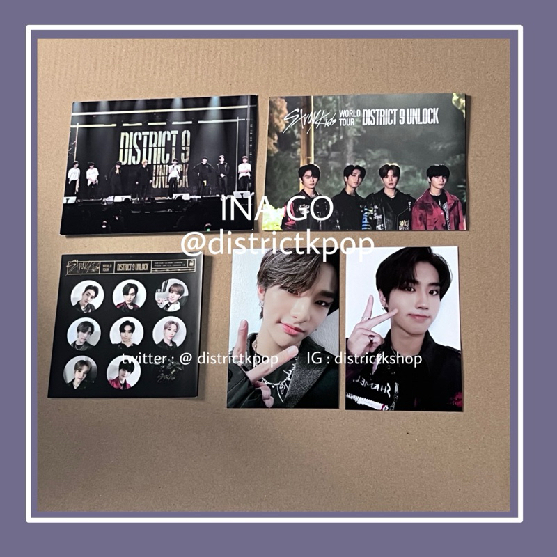 Stray KIDS DISTRICT 9 UNLOCK DVD KOREA SHARING HAN Swing | Shopee Malaysia