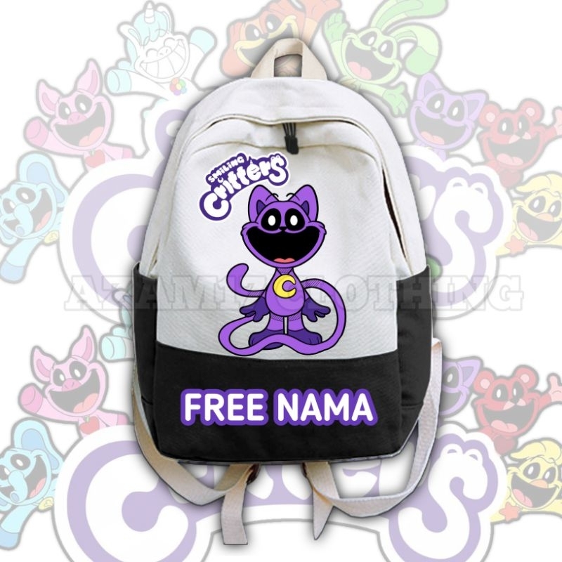 Children's SCHOOL BAG BACKPACK KINDERGARTEN PRIMARY SCHOOL SMILING ...