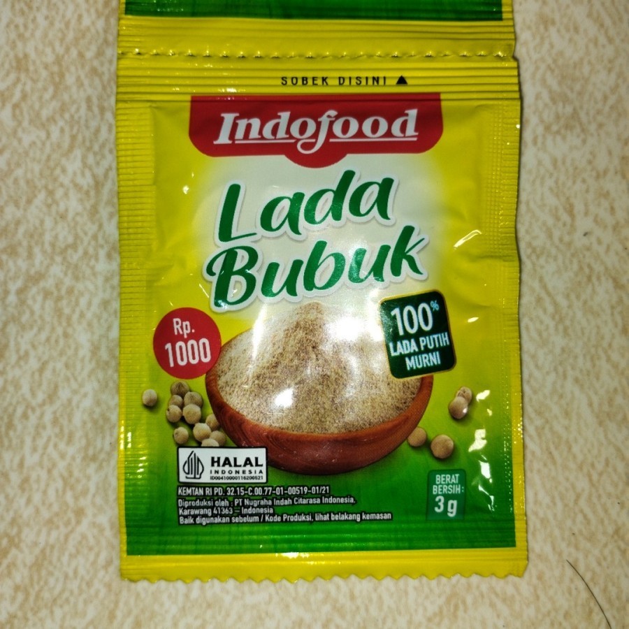 Indofood Pepper Powder/Turmeric/Coriander (Retail 1pc) | Shopee Malaysia