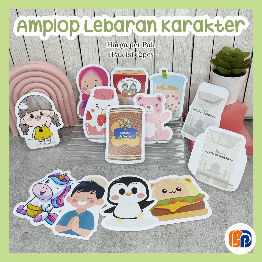 Cute Character Envelopes/Eid Al-Fitr Envelopes/ THR Envelopes/Envelopes ...