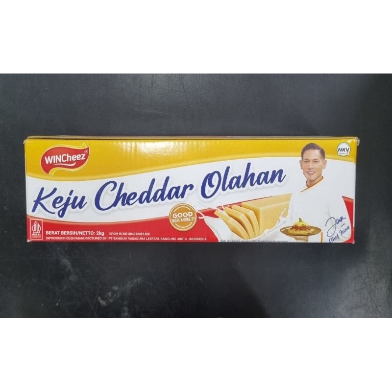 Wincheez cheddar cheese in 2kg box packaging | Shopee Malaysia
