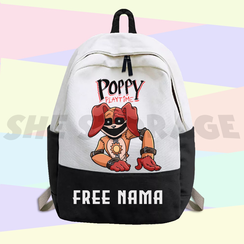 Children's BACKPACK BAG DOGDAY POPPY PLAYTIME CHILDREN'S SCHOOL BAG 3 ...