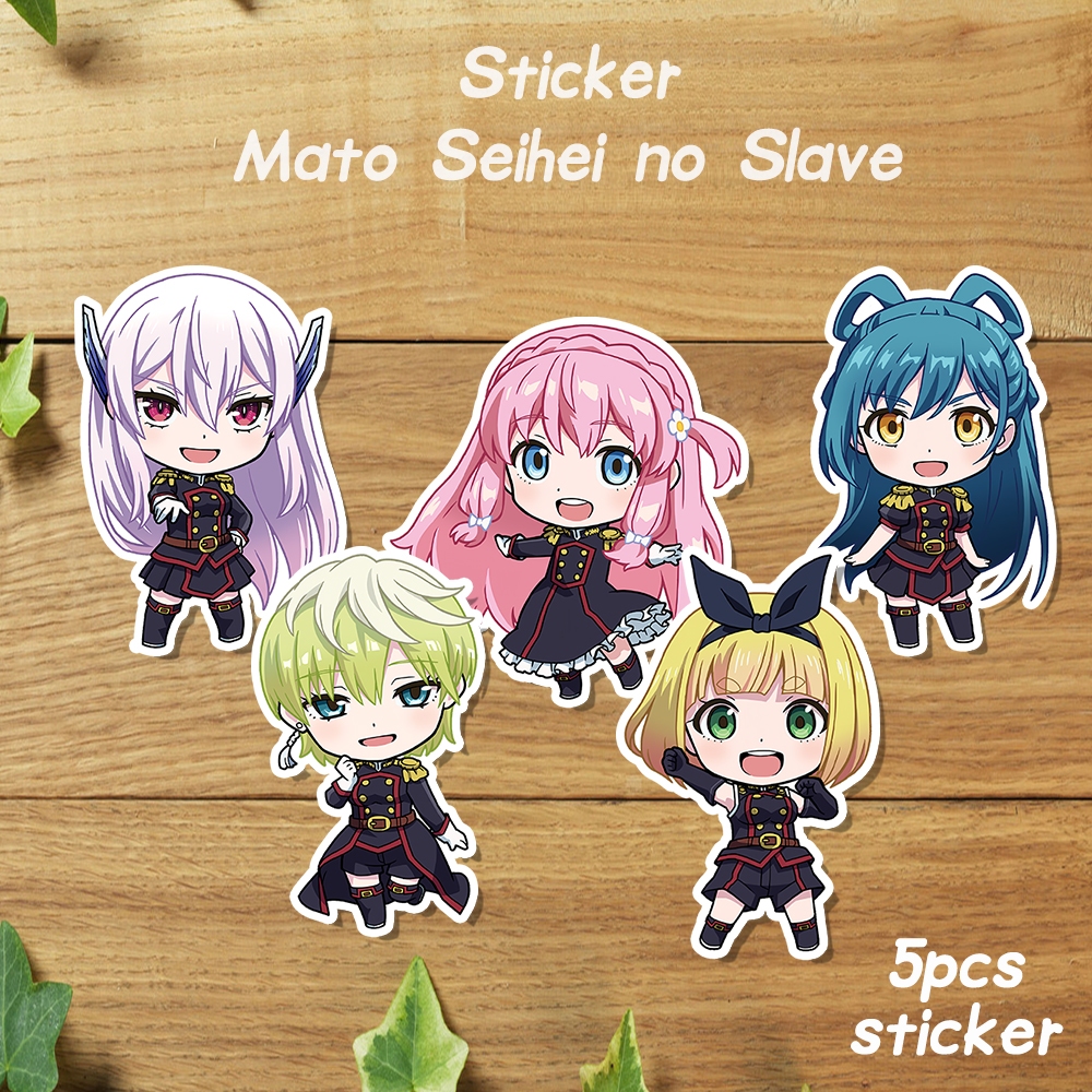 Mato Seihei no Slave Anime Sticker / Soldier Chained Sticker Pack ...