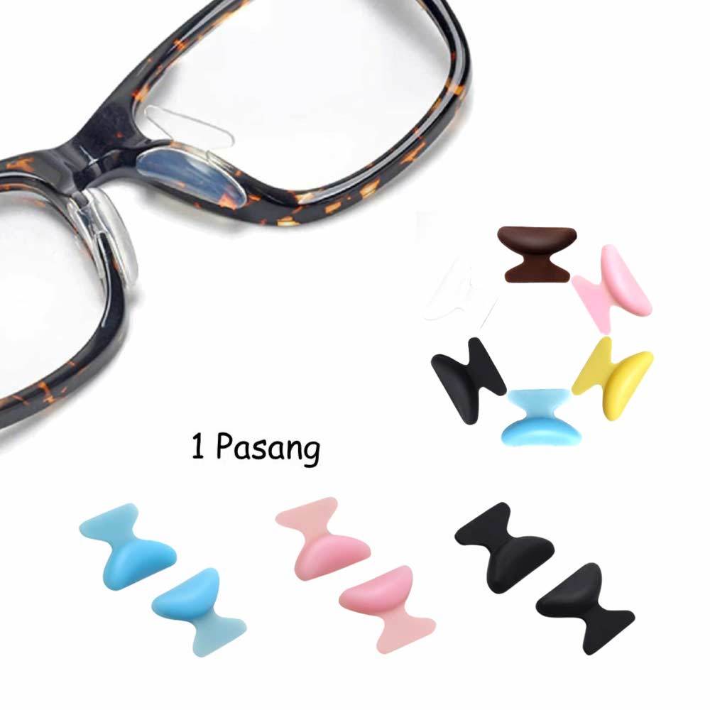 2 Pcs Prevent Drop Nose Support Glasses Stickers - Non Slip Silicone ...