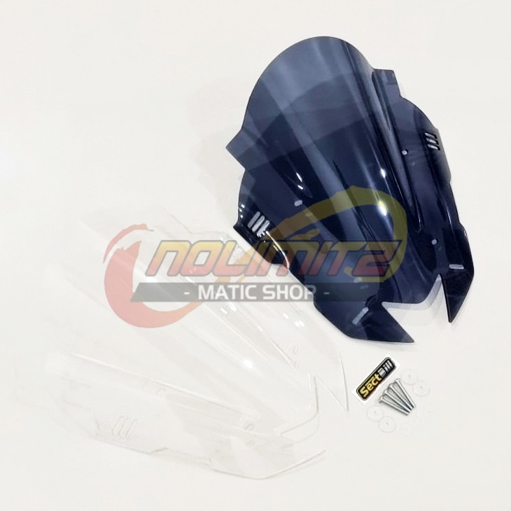 Windshield Sectbill XDR Hitect NEW Yamaha NMAX Connected 2020 UP ...