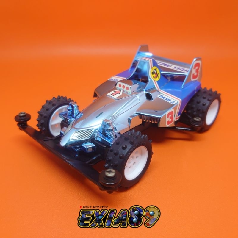 Tamiya Racing Mini 4WD - Dash 3 Shooting Star (Blue Plated Body ...