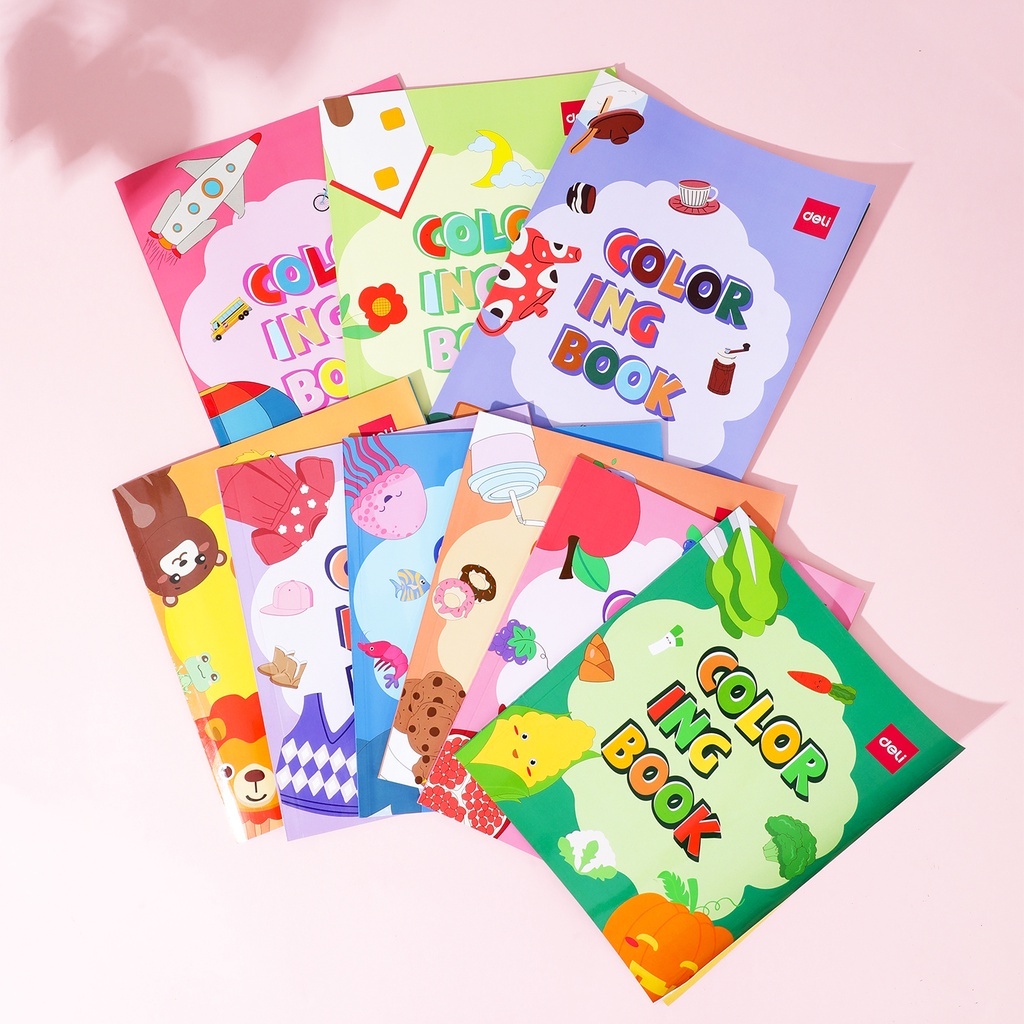 Deli Coloring Book (Small) | Shopee Malaysia