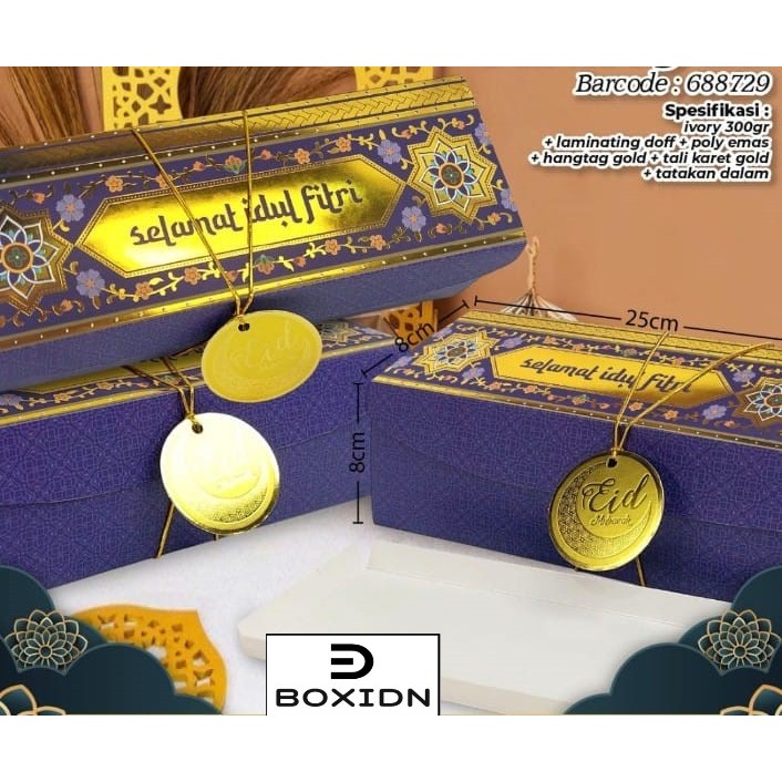 Eid Box Sunny Box Eid Cake Roll | Box Lebaran Sponge Roll | Legit Layer ...