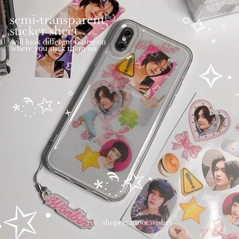 Transparent Riize Deco Mobile Phone Sticker | Shopee Malaysia