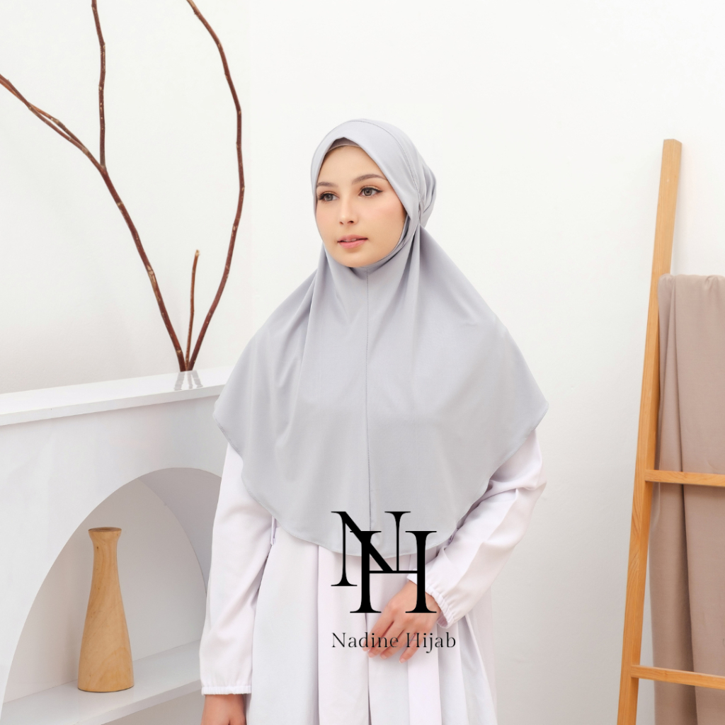 Bergo Instant Chin Strap Malaysia Size M Spandex Premium Jersey I Hijab ...