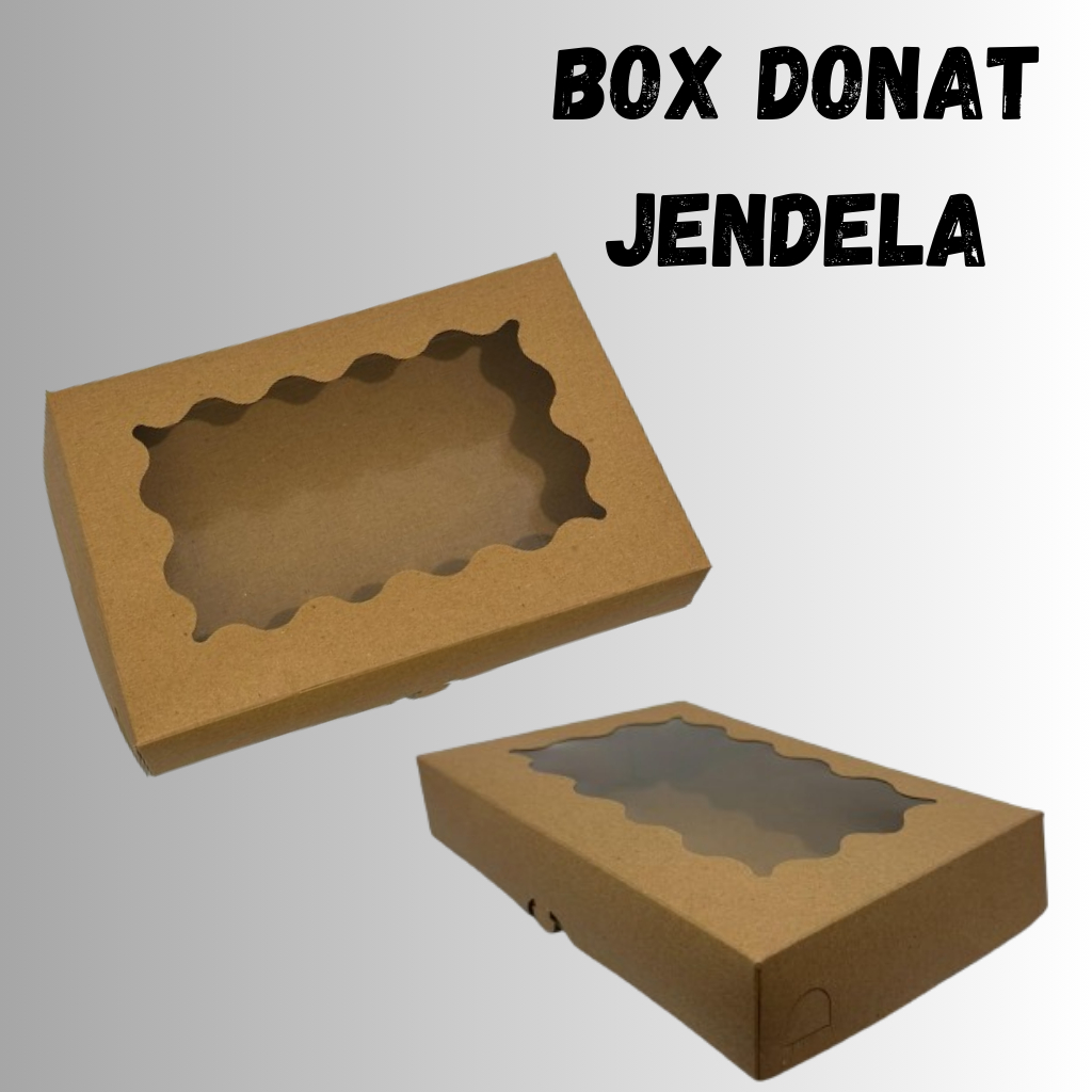 Window Donut Box/Donut Box/Donut Box/Donut Packaging/Donut Container ...