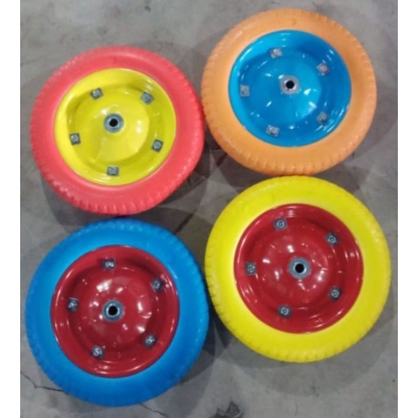 Artco CASSAVA PU DEAD TIRES COMPLETE DEAD WHEELS ISCO ENGLAND HEAVY ...