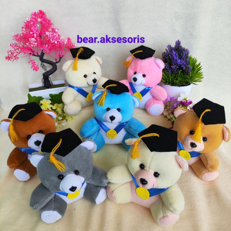 Graduation Doll -/+15 cm without dress / blue ribbon medals, graduation ...