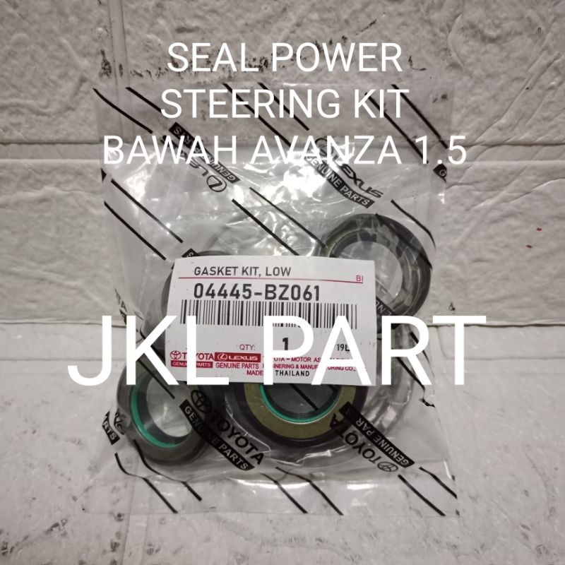 Seal POWER STEERING RACK KIT BOTTOM LOW AVANZA 1.5 1500CC 1500 CC VVT-I ...