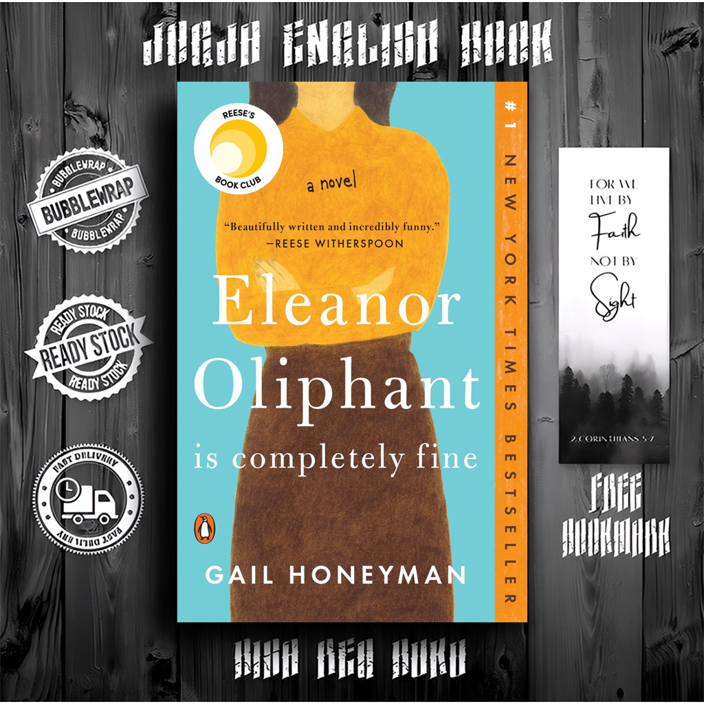 Eleanor Oliphant is completely fine by Gail Honeyman (English) | Shopee ...