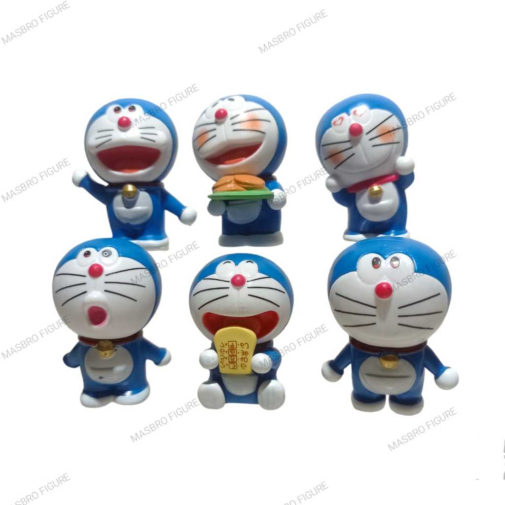 Action Figure Doraemon Dorayaki 6-pack Doraemon cake Topper Display ...
