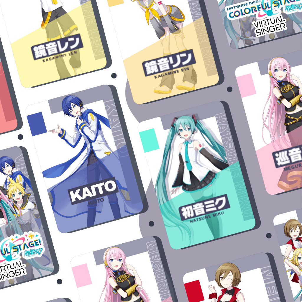 Photocard ANIME RYTHYM GAME: Project Sekai Ft. Miku Hatsune | Ver ...