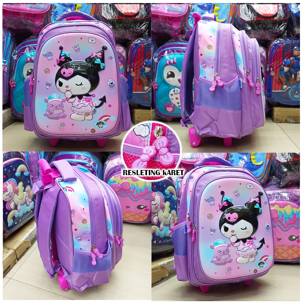 TROLLEY PUSH BAG FOR PRIMARY SCHOOL CHILDREN BOYS GIRLS EPIN TIMBUL 3 ...