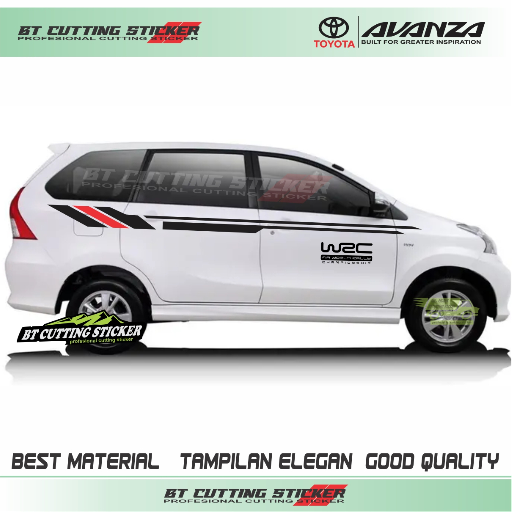 Av91 Car sticker avanza xenia sigra innova all Car Can sticker cutting ...