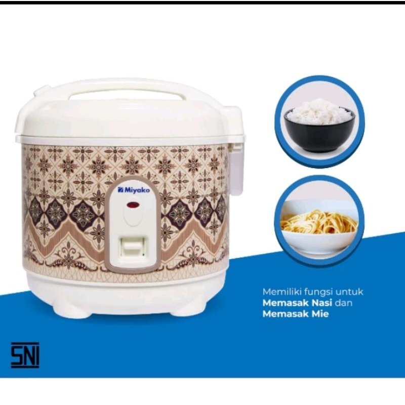 Miyako Rice cooker/multi cooker 0,6 liters | Shopee Malaysia
