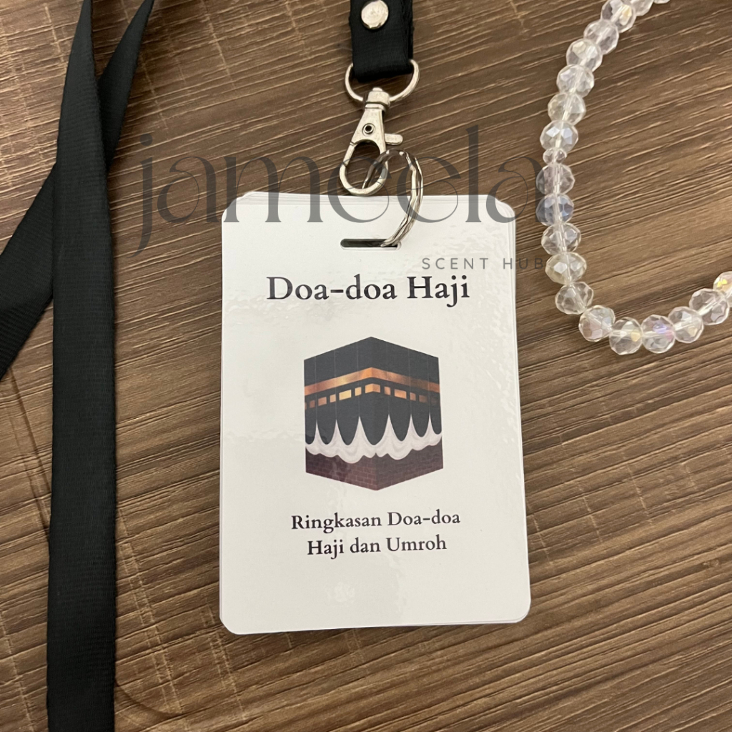 Mini Note Hajj Card | Landyard Hajj | Hajj Prayer Cards | Shopee Malaysia