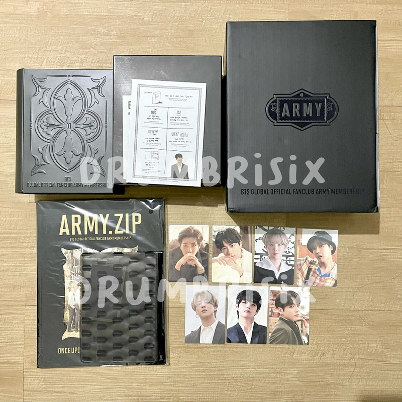 Ready OFFICIAL BTS 7th MEMBERSHIP KIT FULL SET KIM NAMJOON KIM MIN ...