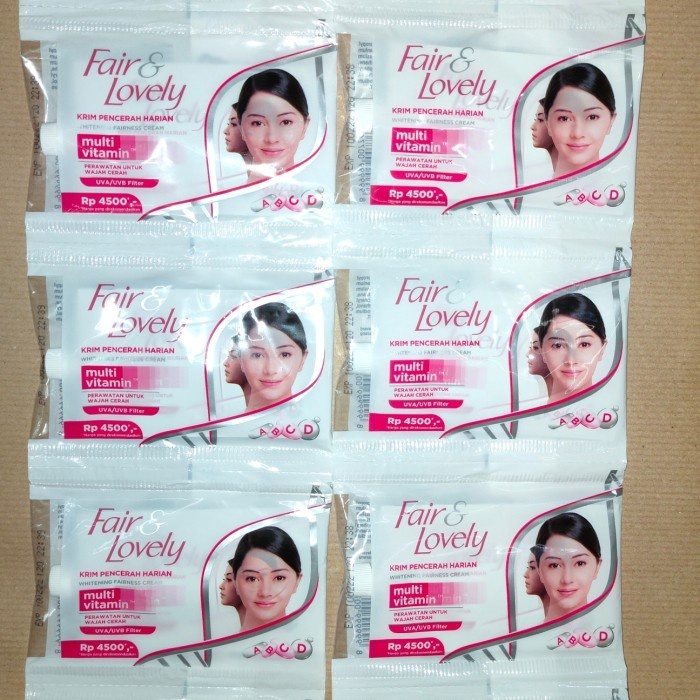 Fair LOVELY CREAM SACHET (1 pack contains 12 sashes) | Shopee Malaysia