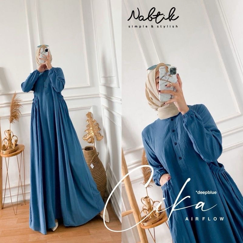 Cika dress/cika gamis / gamis | Shopee Malaysia