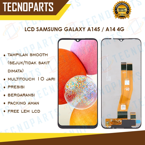 Original SAMSUNG GALAXY A145 / A14 4G LCD WITH FREE PACKING GUARANTEE ...
