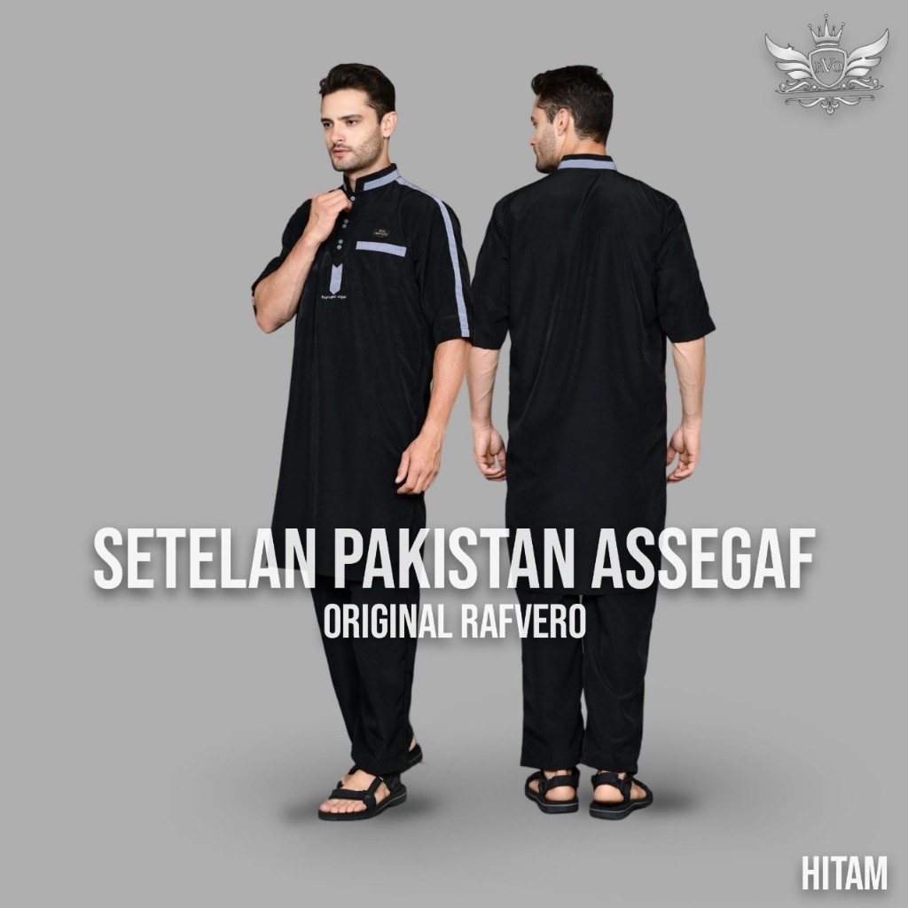 HITAM Men's Suits Saudi Model Plain Modern Slimfit Original Short ...