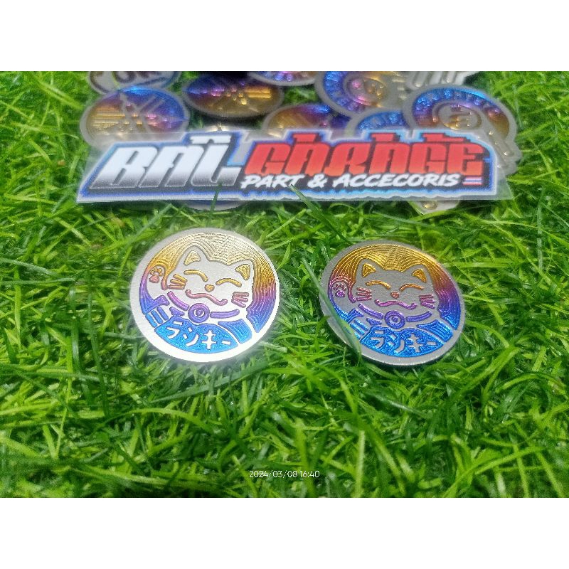 Titanium Cat Shield emblem | Shopee Malaysia