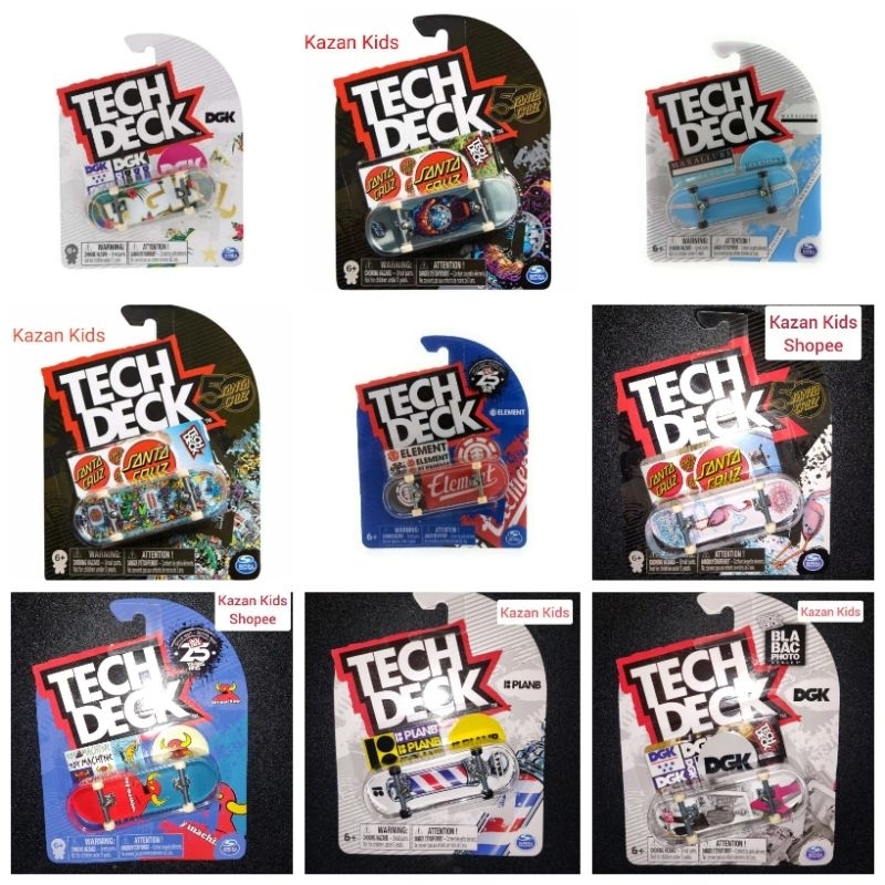 Tech Deck Fingerboard 32mm Single Pack Series | Shopee Malaysia