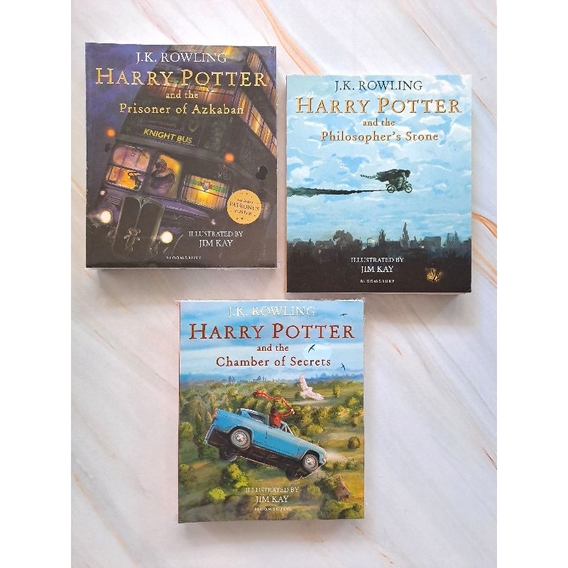 ORIGINAL Harry Potter Illustrated by Jim Kay (English/Softcover ...
