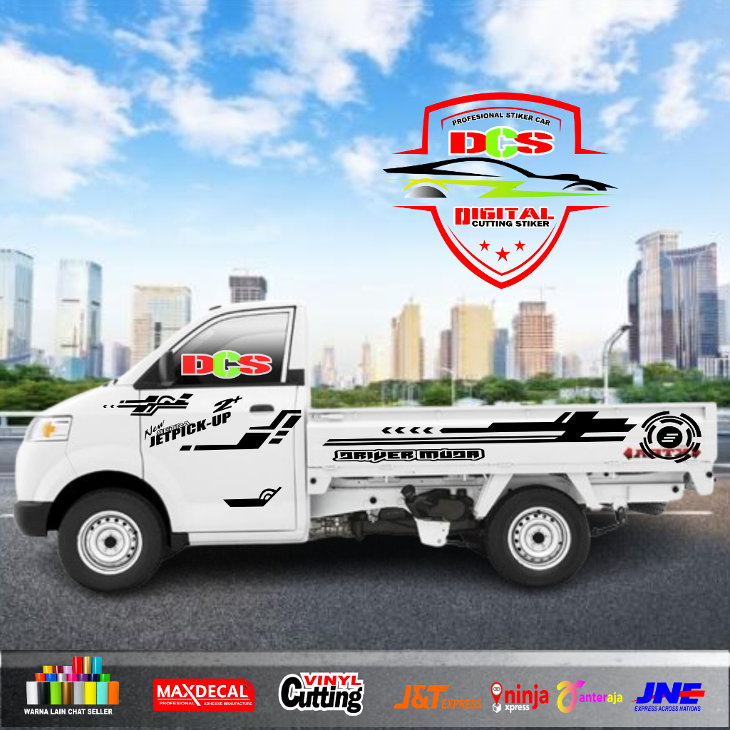 Apv Pickup Car Cutting Sticker Young Driver Sticker Latest Suzuki Apv ...