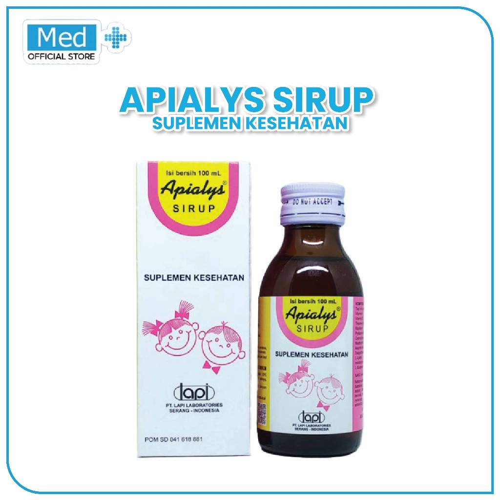 Med+ Apialys Syrup 100ml | Shopee Malaysia