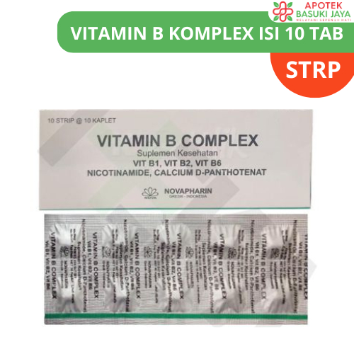 Vitamin B Complex Contains 10 Tabs per 3 Strips | Shopee Malaysia