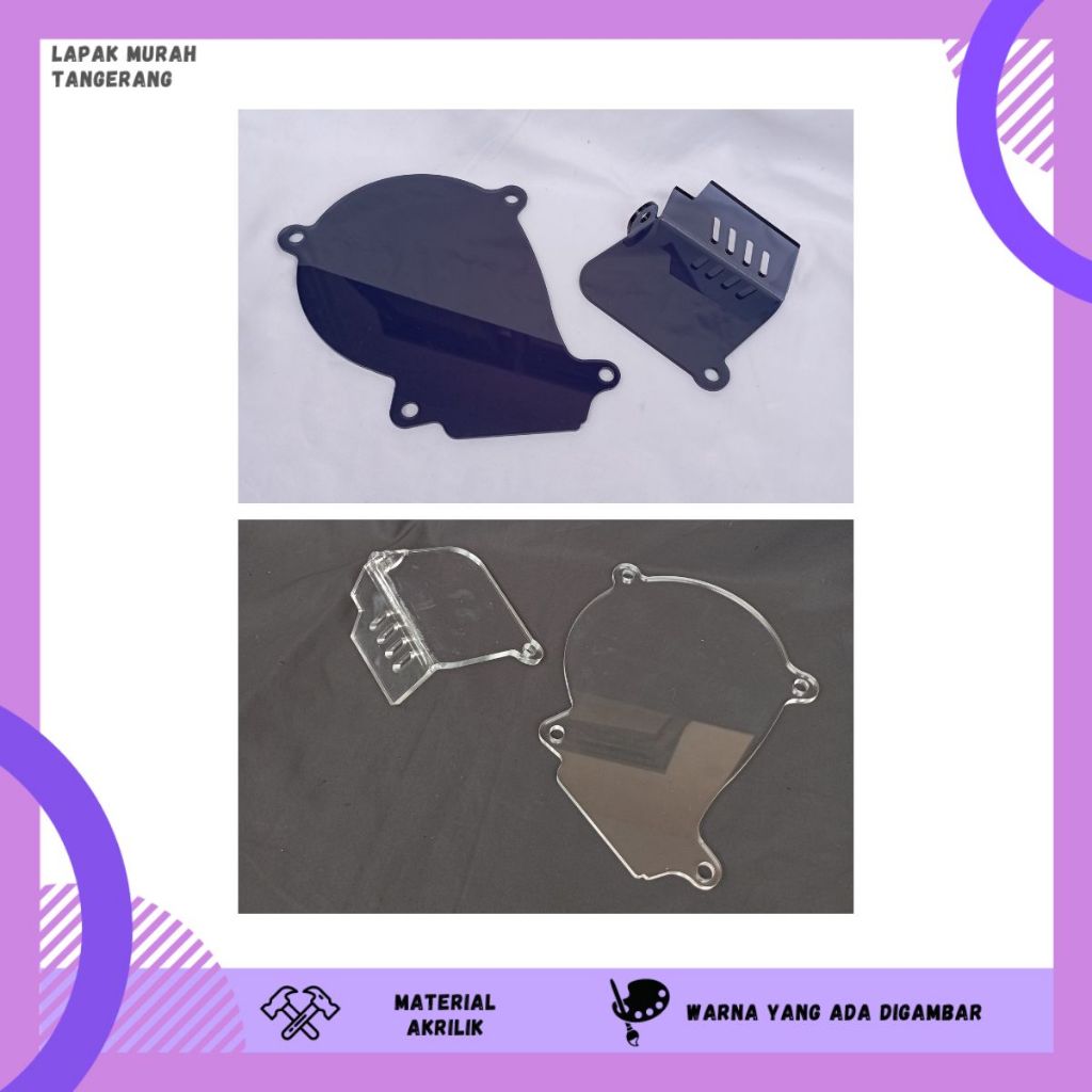 HITAM Cvt COVER NMAX OLD NMAX NEW AEROX OLD LEXI AEROX NEW ACRYLIC LID ...