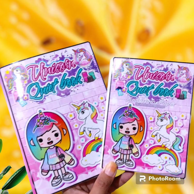 Toca Boca Mini Unicorn Educational Role Toy for Children Paper Doll ...