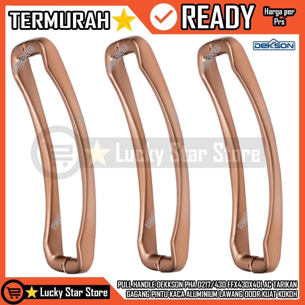 Pull HANDLE DEKKSON PHA D217/430 FFX430X401 AC DOOR PULL HANDLE ...