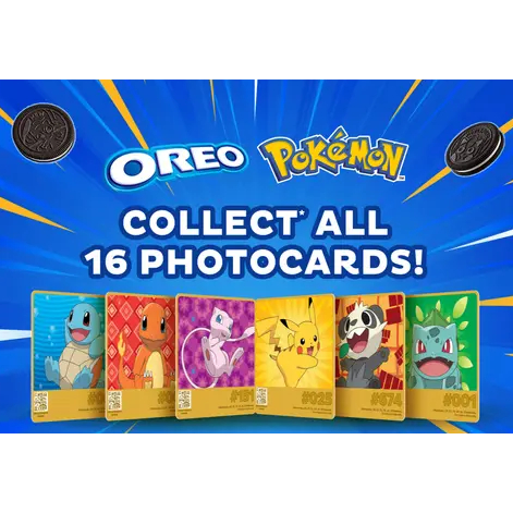 Pokemon OREO PHOTOCARDS | Shopee Malaysia