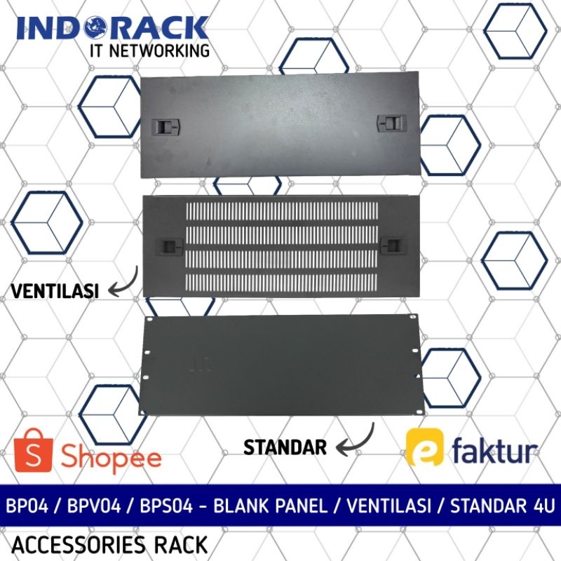 Bp04 / BPV04 / BPS04 Blank Ventilation Panel 4U INDORACK Rack Server 19 INCH | Shopee Malaysia