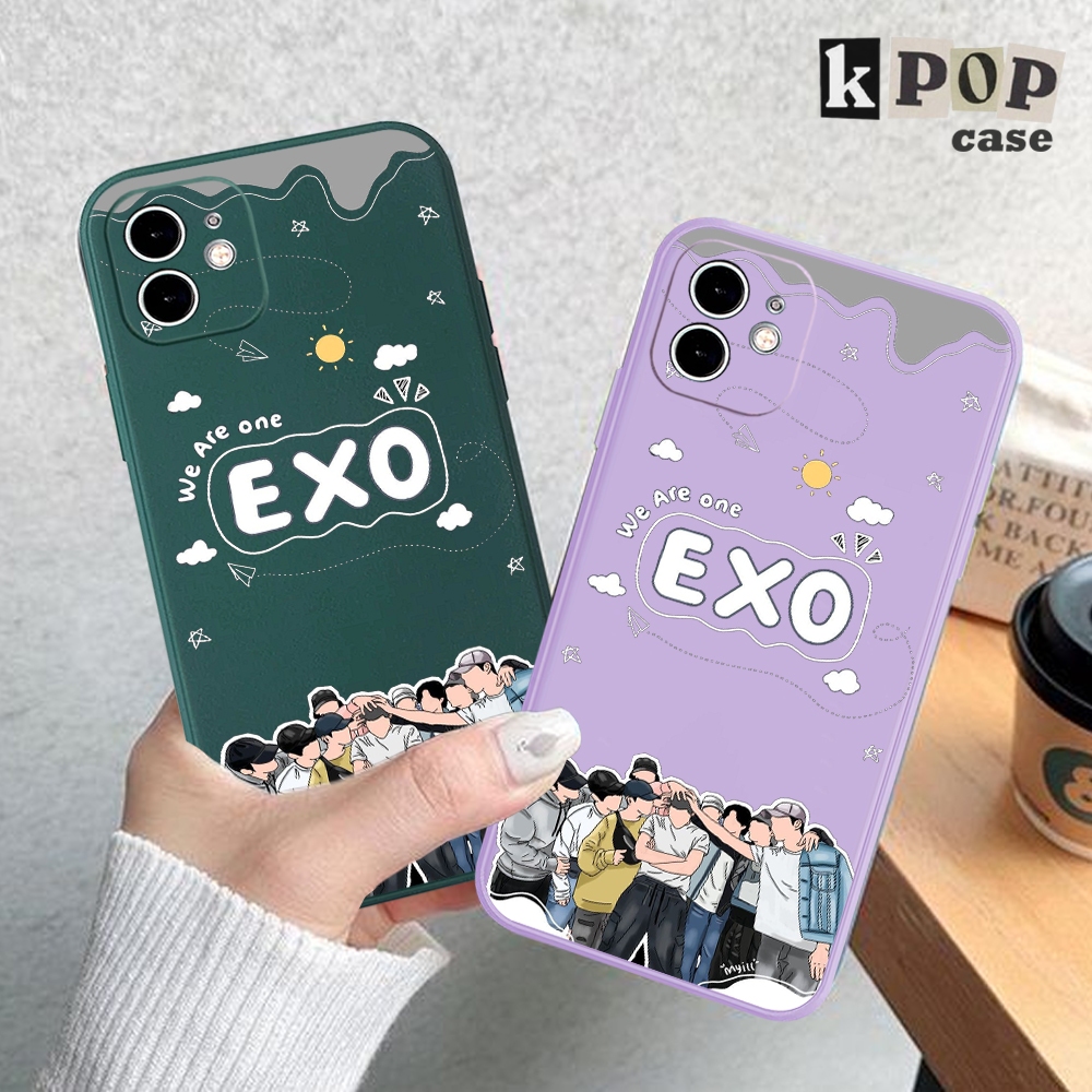 Softcase kpop "EXO TEAM" Poco X5PRO F3/K40 F5 F4 X5 X3 C40 M5 M4PRO M4 ...