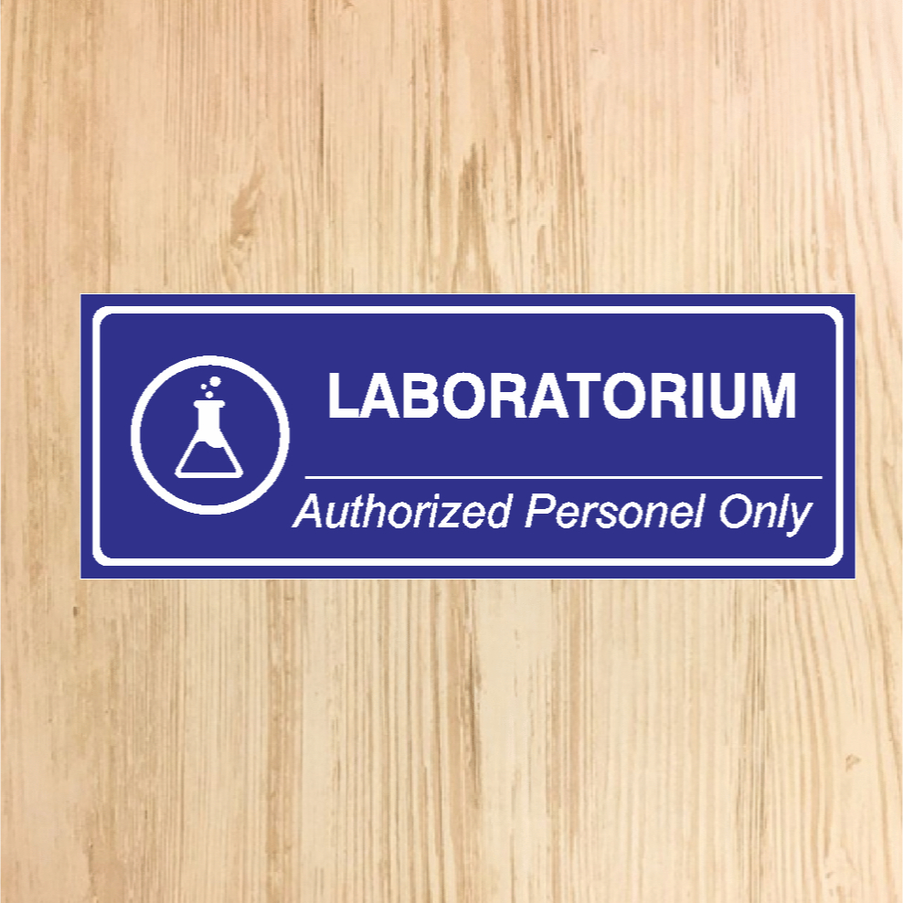 Laboratory Stickers | Office and Agency Room Name Stickers | Shopee ...