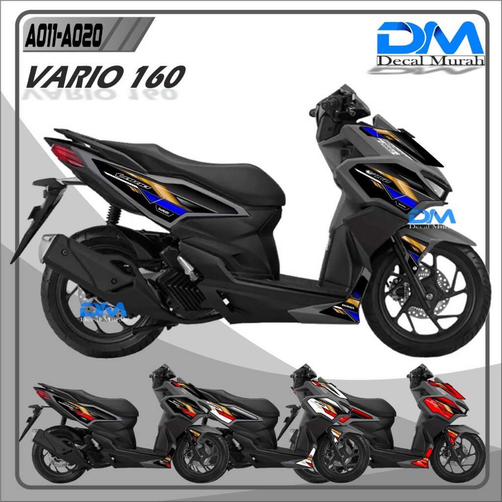 Striping VARIO 160 Various Motifs Can Be A SET Of A011-A020 | Shopee ...