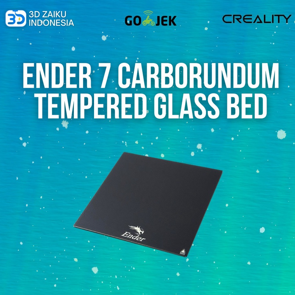 Original Creality Ender 7 Carborundum Ultrabase Tempered Glass Bed ...