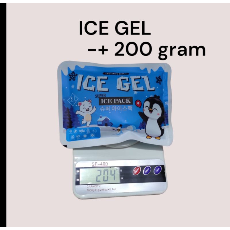 Ice Gel 200gr ice Gel Pack Mini ice Pack Cooling Breast Milk p, ice ...