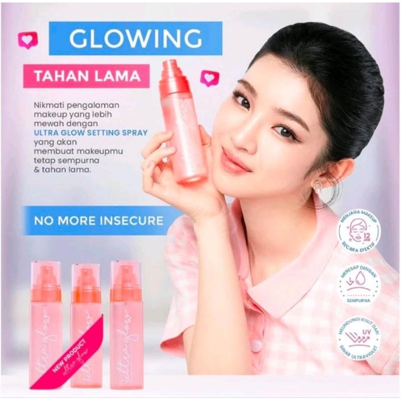 Ms GLOW UTRA GLOW SETTING SPRAY | Shopee Malaysia